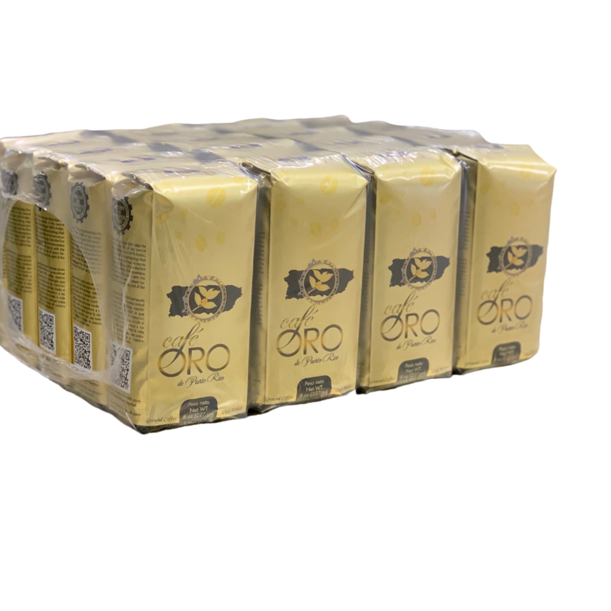 Café Oro Molido 8 oz / 20 unidades – Café Oro Puerto Rico