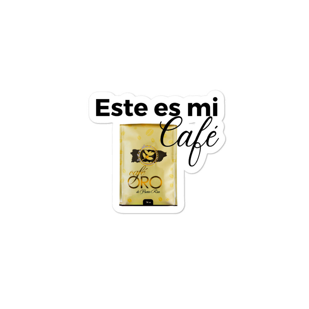 Este es mi café- sticker – Café Oro Puerto Rico